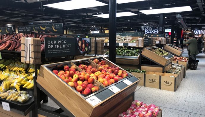 Household News: M&S' new 'fresh' supermarket format