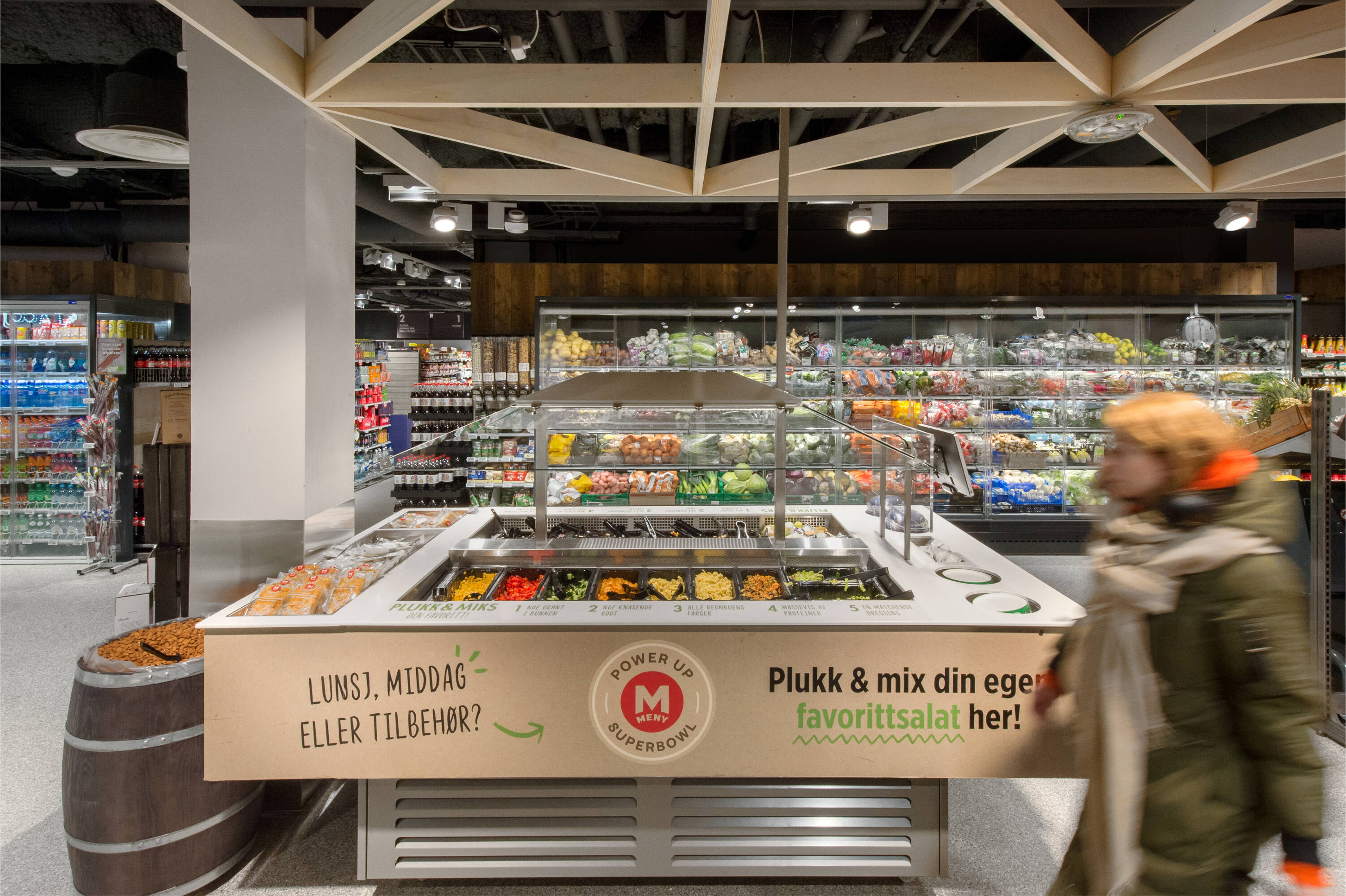 MENY Oslo City | Supermarket Franchise Design | Household