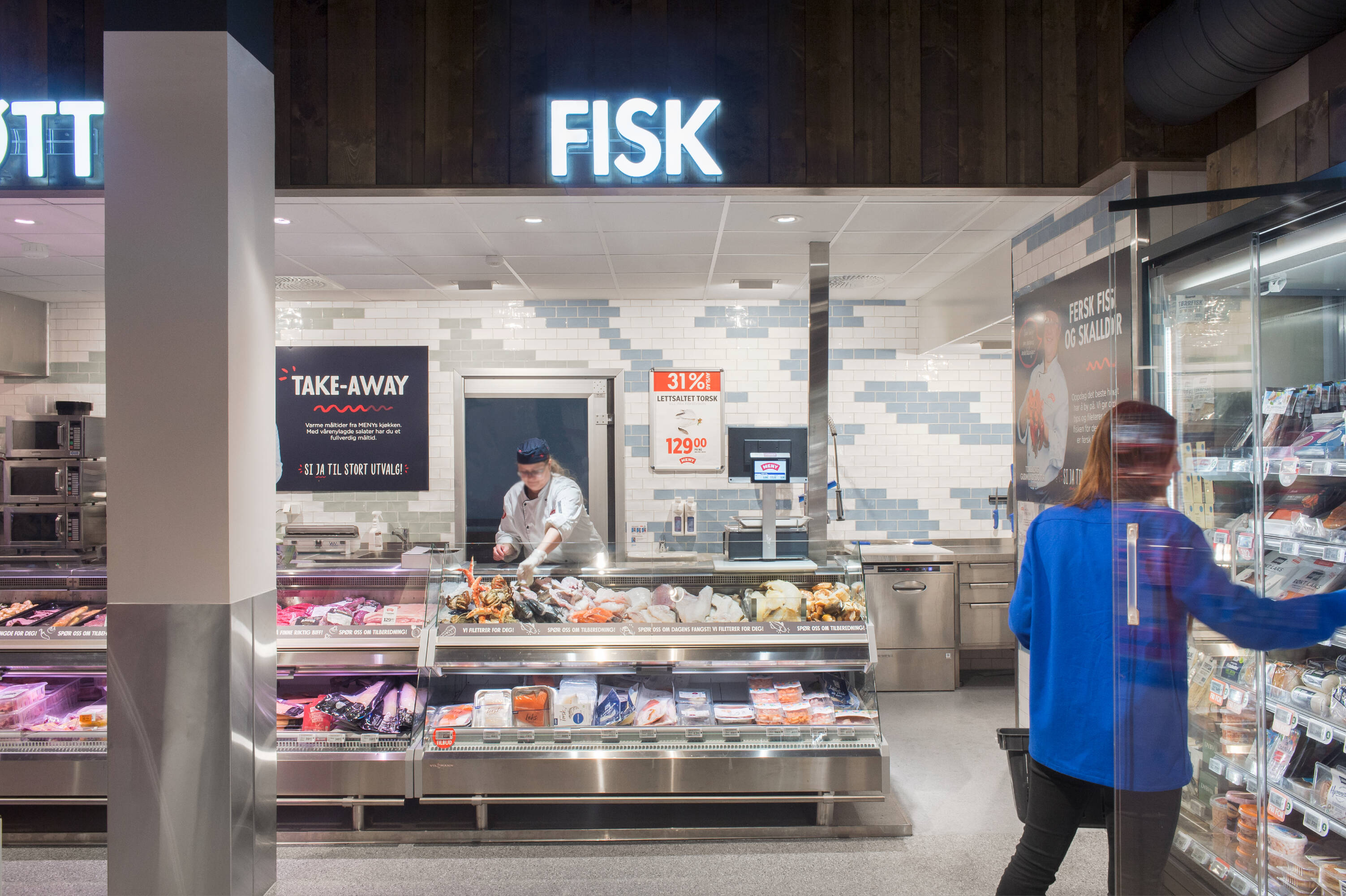 MENY Oslo City | Supermarket Franchise Design | Household