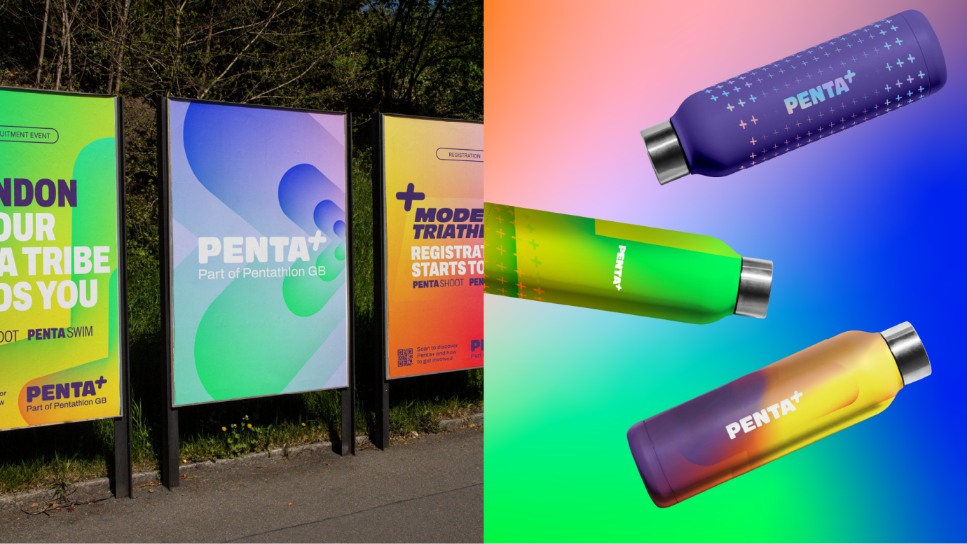 Household creates new Penta+ brand and identity for Pentathlon GB ...